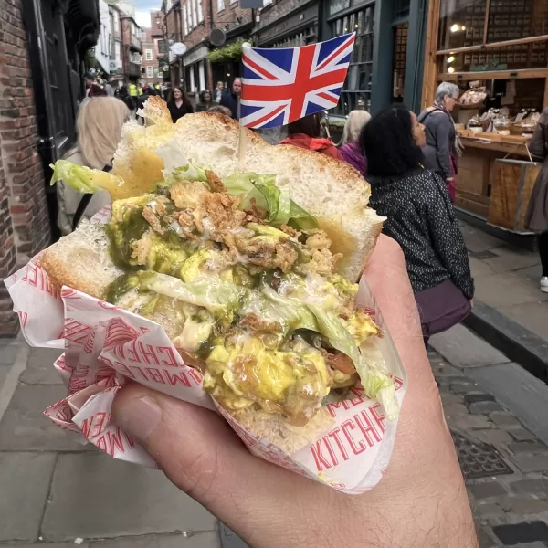 Famously good sandwich shop and smokehouse on the Shambles in York. Try ...